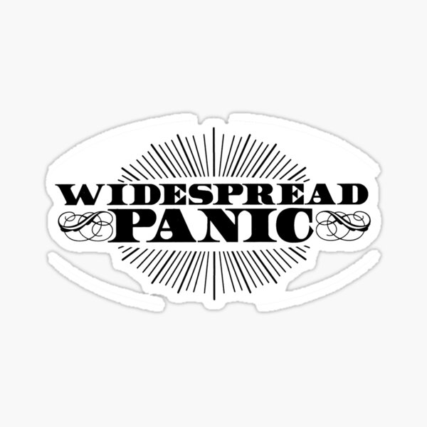 "Widespread Music Logo Panic Band" Sticker for Sale by bousongc22 ...