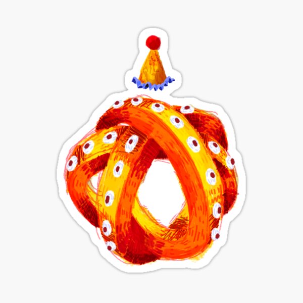 "Angel Clown" Sticker for Sale by Roseys-Circus | Redbubble