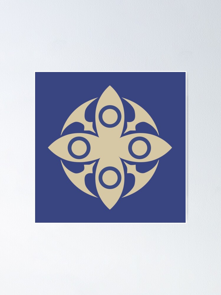 Póster «Genshin Impact Fatui | Logotipo de Once Fatui Harbingers - 4 ...