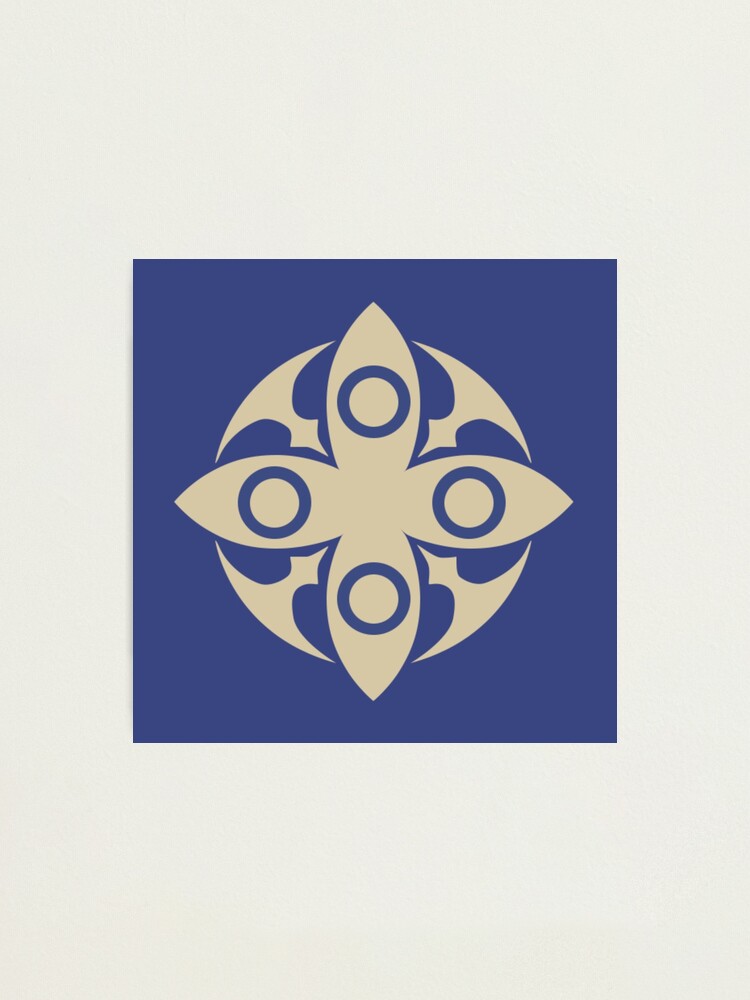 "Genshin Impact Fatui | Eleven Fatui Harbingers Logo - 4" Photographic ...