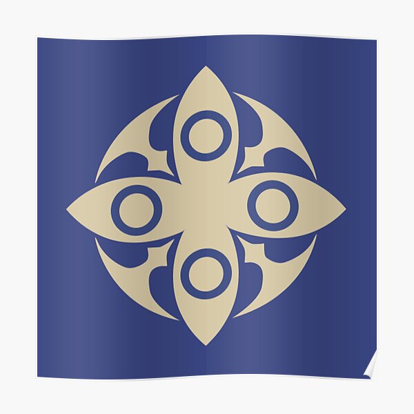"Genshin Impact Fatui | Logo der elf Fatui-Vorboten - 4" Poster von ...
