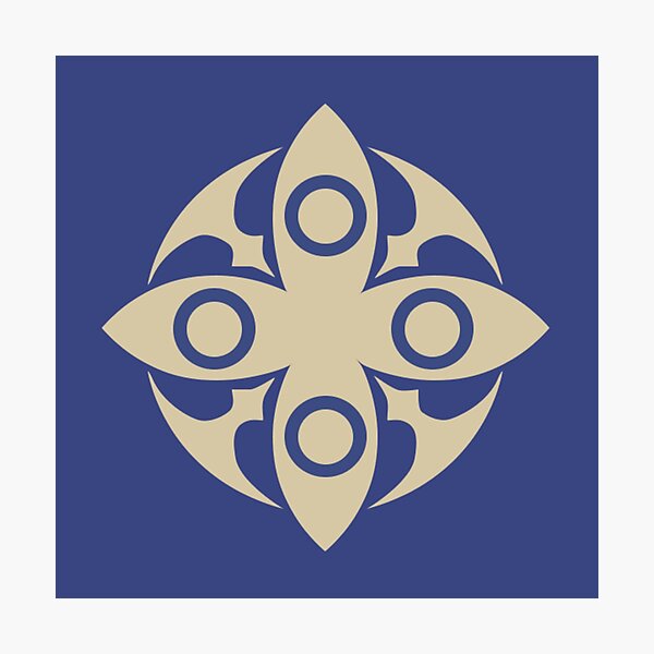 "Genshin Impact Fatui | Eleven Fatui Harbingers Logo - 4" Photographic ...