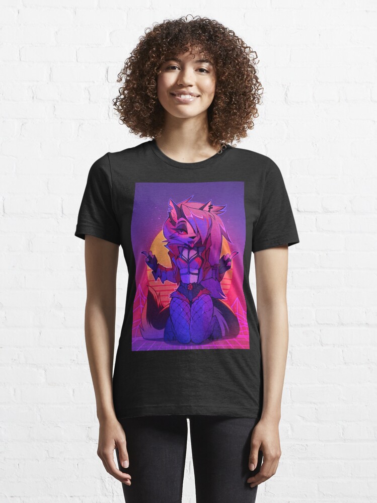 "Loona Helluva Boss Synthwave" T-shirt for Sale by Dragard | Redbubble ...