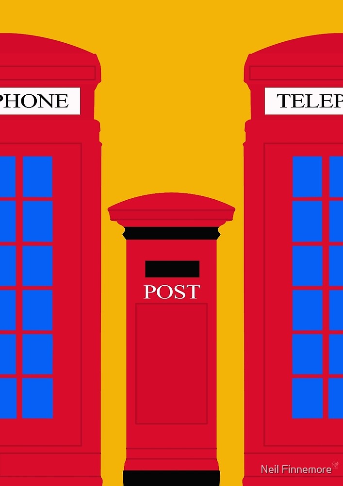 "POST & TELEPHONE" by Neil Finnemore | Redbubble