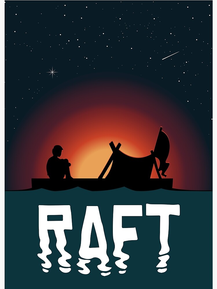 "Raft Art" Poster for Sale by VectorzDude | Redbubble