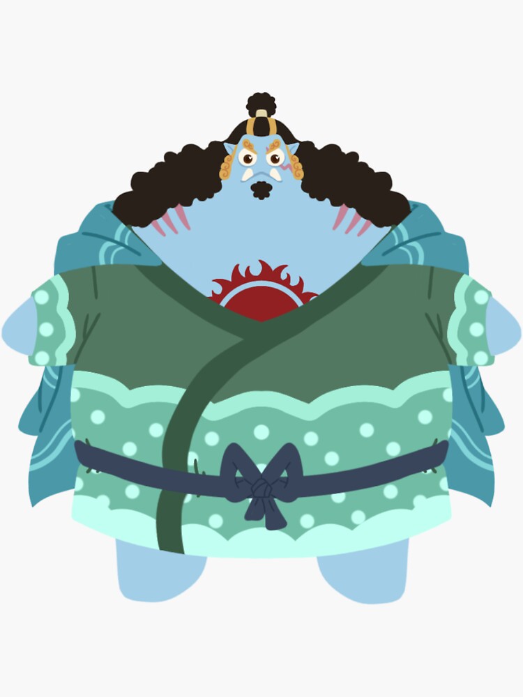 "Chibi Jinbei " Sticker for Sale by Anime-Shirt-Art | Redbubble