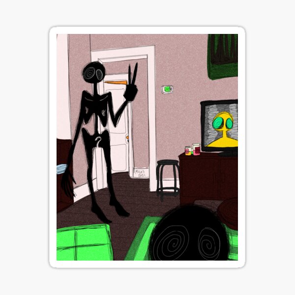 "WATCHING TV" Sticker for Sale by MilosMain519 | Redbubble