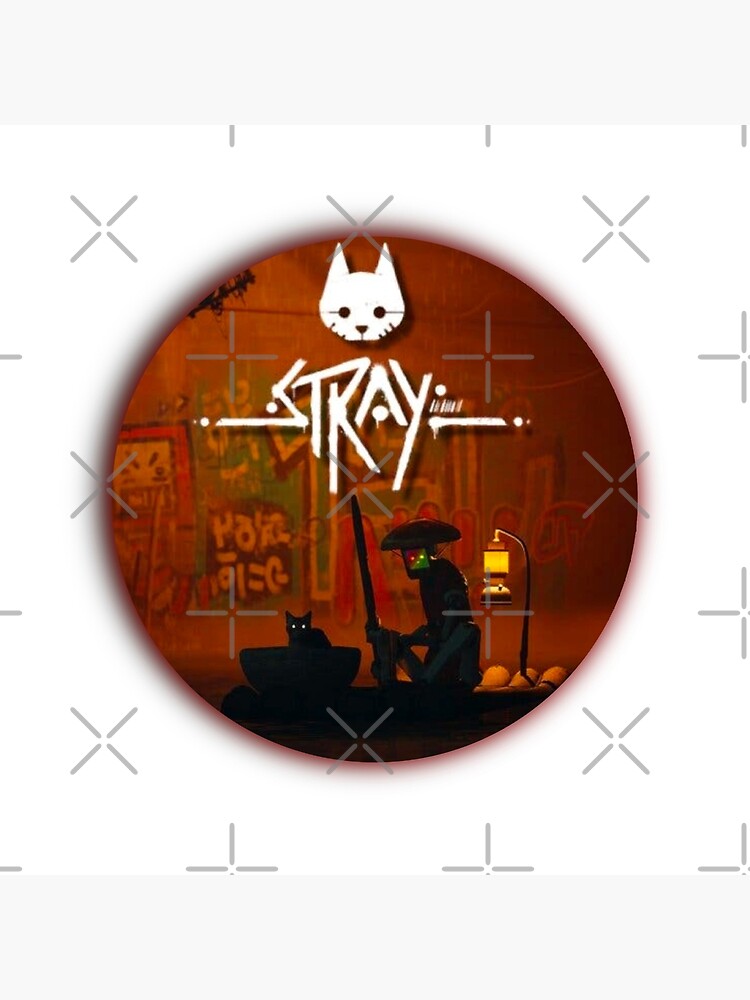 "Stray Game - Cat Game logo" Art Print for Sale by Alshoalla | Redbubble