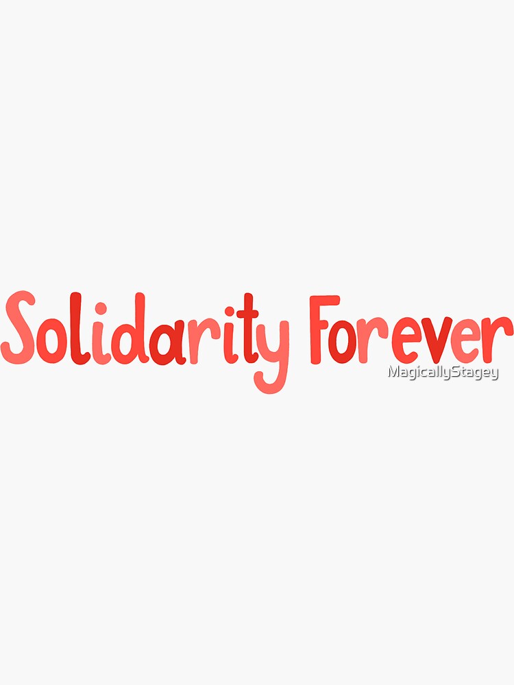 "Billy Elliot, Solidarity Forever Quote" Sticker for Sale by ...