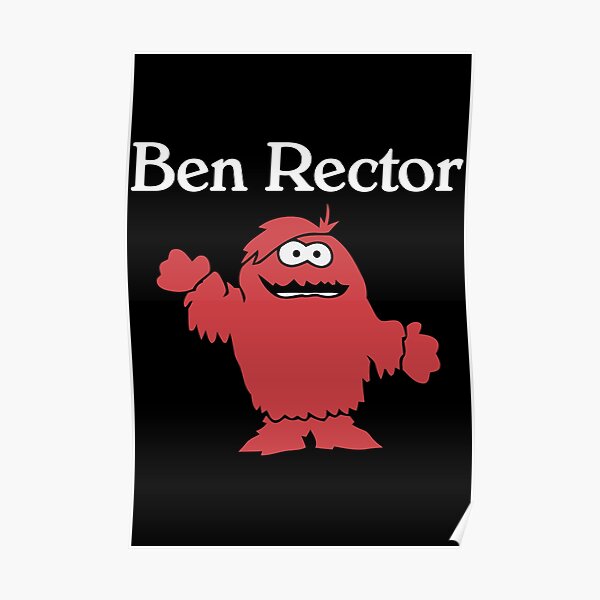 "Ben Rector Merch Ben Rector Logo" Poster for Sale by BenizMass | Redbubble