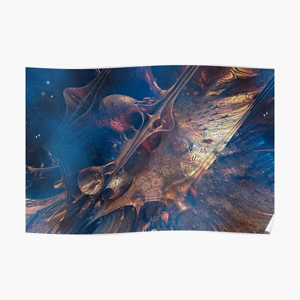 "Traversing the time-space continuum" Poster by fotokatt | Redbubble