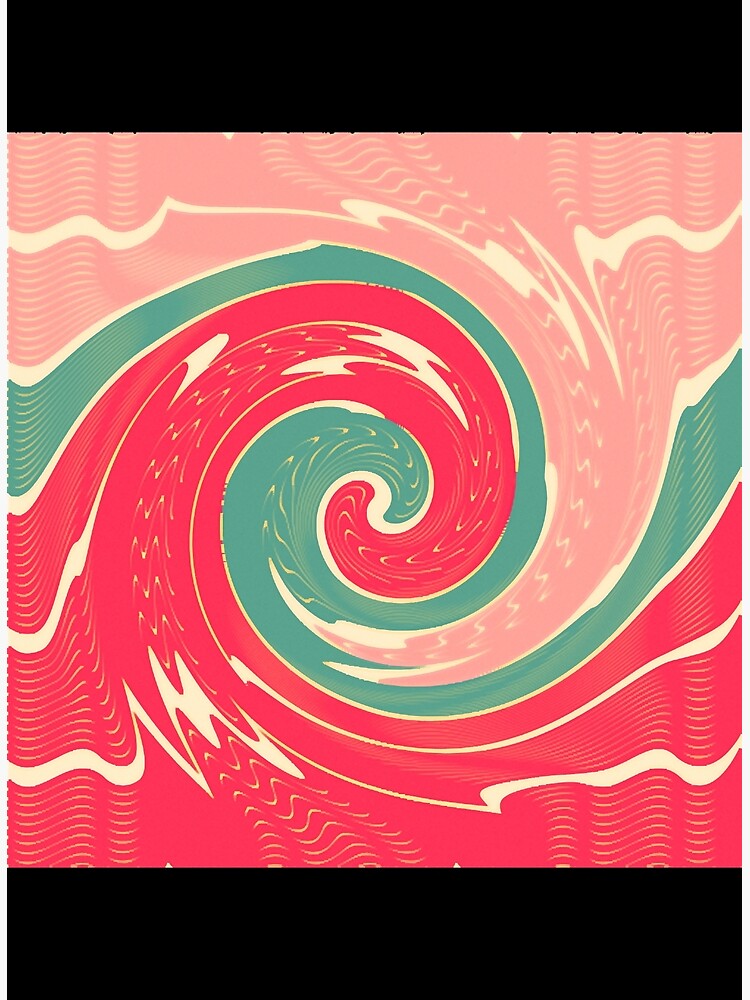 "Big red wave " Poster for Sale by ThomasPri34759 | Redbubble