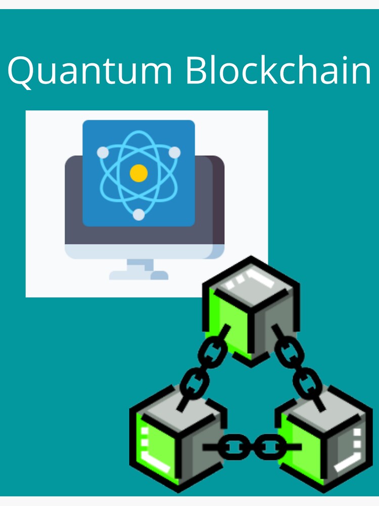 "Quantum Blockchain" Sticker for Sale by UpcomingTech | Redbubble