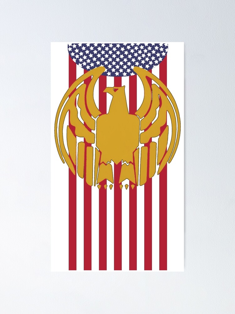 "Homelander Cape & Eagle Emblem" Poster for Sale by Stickerm4ni4 ...