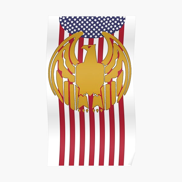 "Homelander Cape & Eagle Emblem" Poster for Sale by Stickerm4ni4 ...