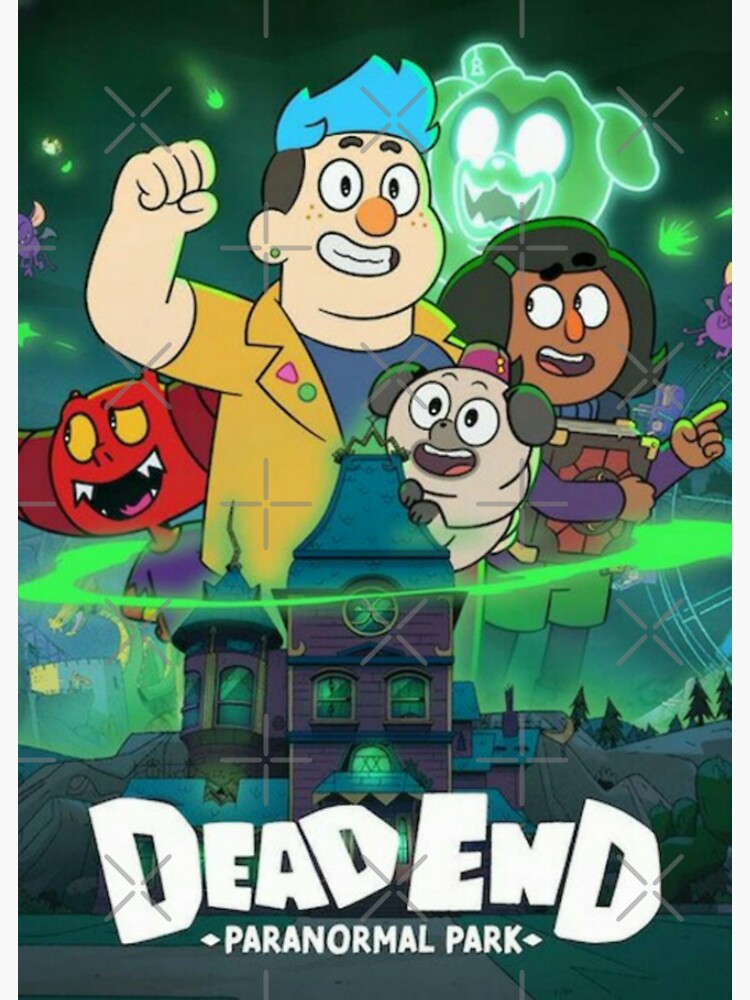 "Dead End Paranormal Park" Sticker for Sale by QARDY | Redbubble