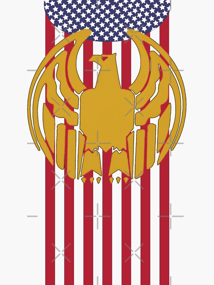 "Homelander Cape & Eagle Emblem" Sticker for Sale by Stickerm4ni4 ...