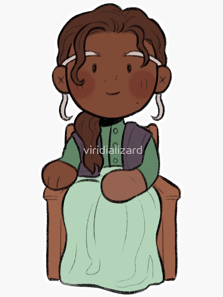 "Rysn Chibi" Sticker for Sale by viridializard | Redbubble