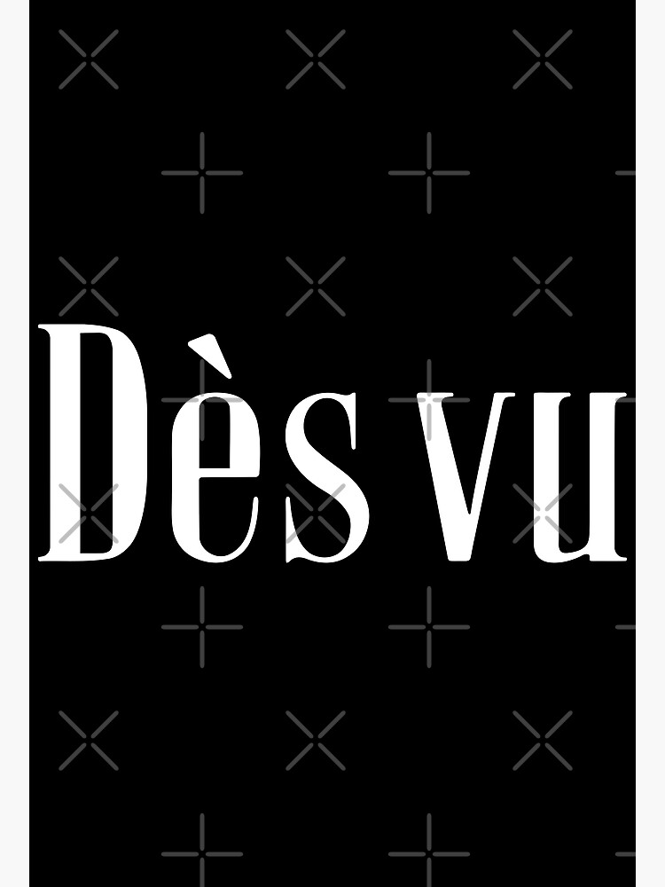"Des Vu Merch Des Vu Logo" Poster for Sale by BenizMass | Redbubble