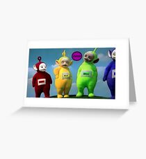 Teletubbies: Greeting Cards | Redbubble