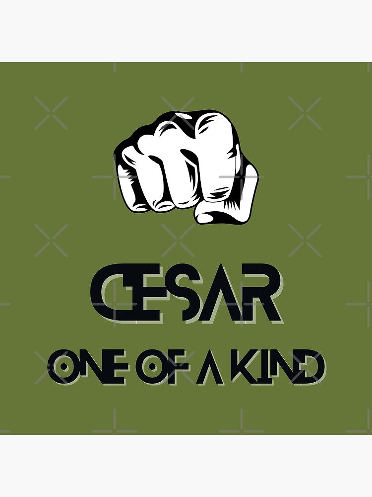 "Cesar Name One of a Kind Birthday Anniversary, Appreciation Gift ...