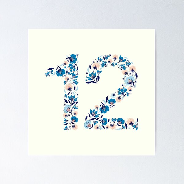 Drawings Of The Number Twelve