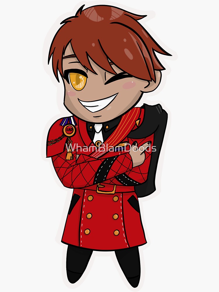 The Biggest Smiling Demon Sticker For Sale By Whamblamdoods Redbubble 
