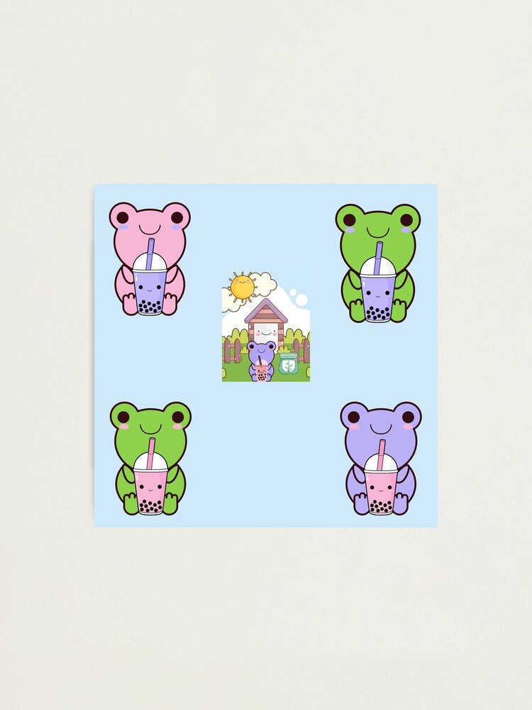 "Boba Frog Pack | Cute Boba Frog Pack | Kawaii Boba Frog Pack | Cute ...