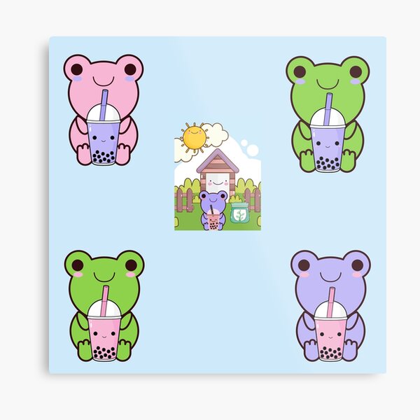 "Boba Frog Pack | Cute Boba Frog Pack | Kawaii Boba Frog Pack | Cute ...