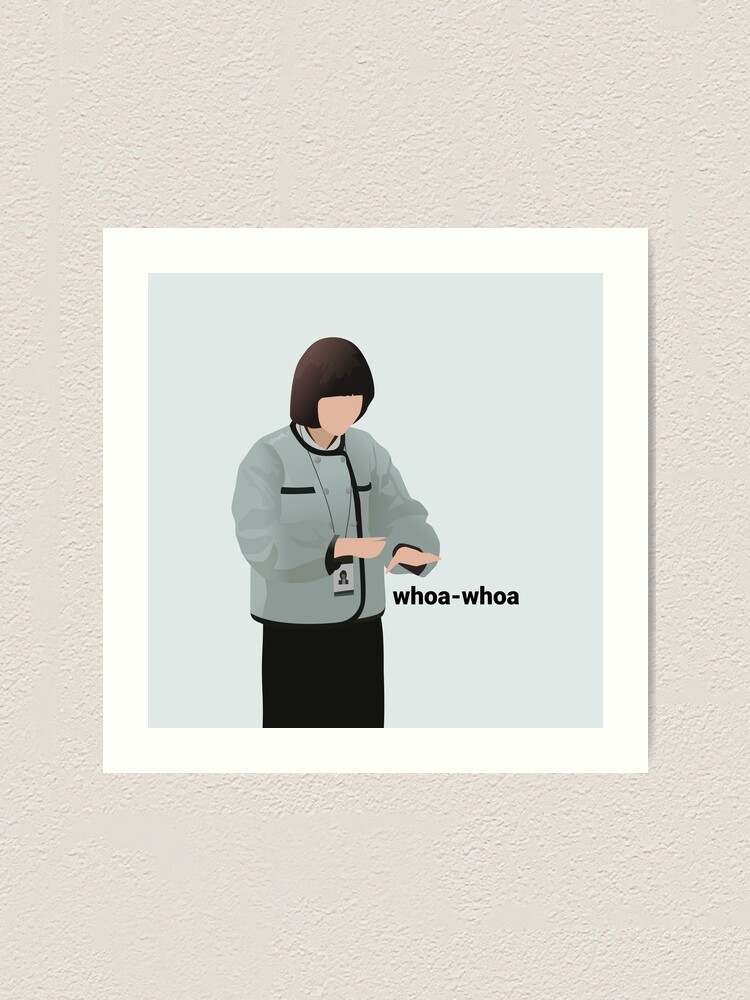 "(whoa-whoa) extraordinary Attorney Woo" Art Print for Sale by Nelour ...