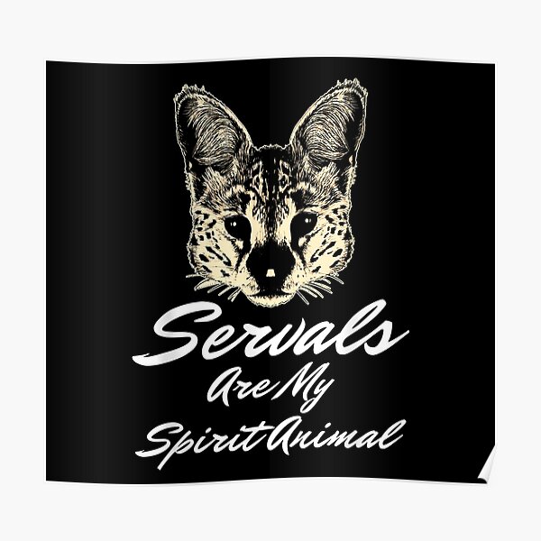 "Serval Animal" Poster for Sale by ScarlettAlex | Redbubble