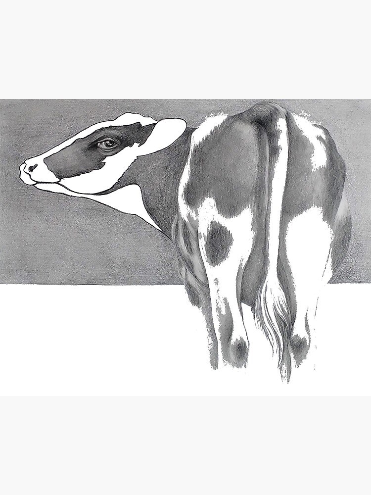 "mucca" Sticker for Sale by SimonaLanza | Redbubble
