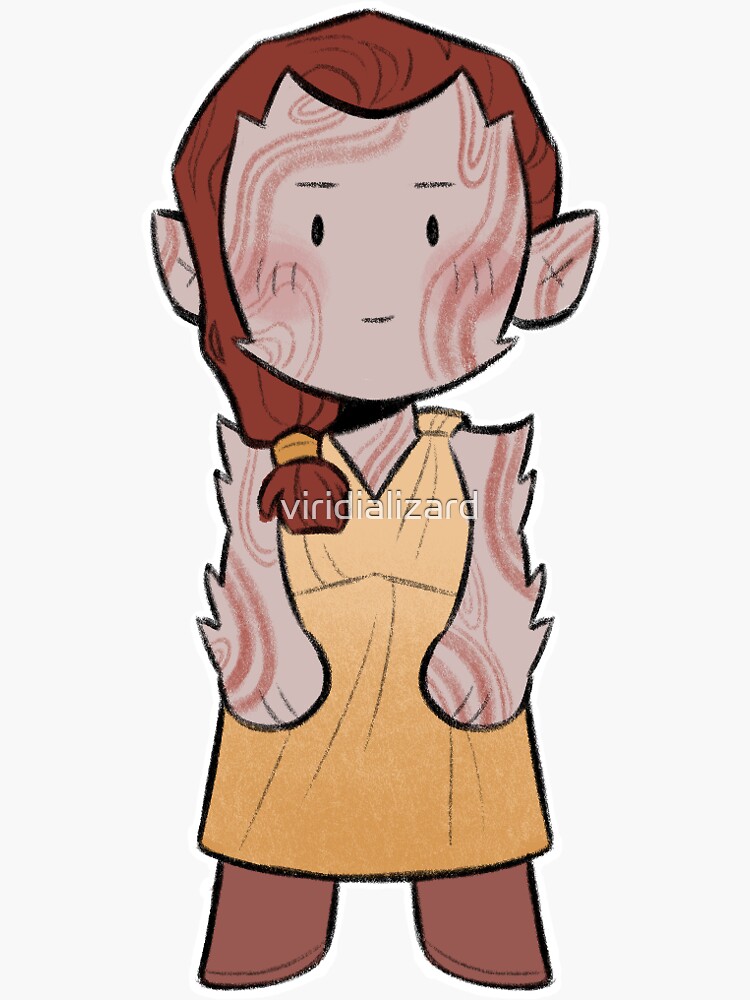 "Venli Chibi" Sticker for Sale by viridializard | Redbubble