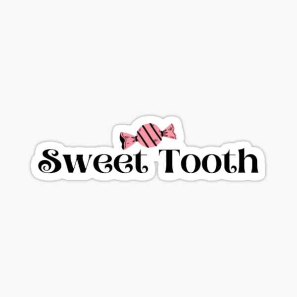 "Sweet Tooth " Sticker for Sale by Oakaberry | Redbubble