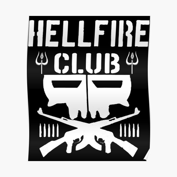 "HELLFIRE CLUB - Such a Nerd! - Stranger Things " Poster for Sale by ...