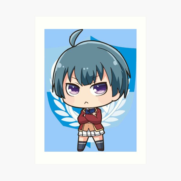 "Classroom of the Elite Chibi Mio Ibuki" Art Print for Sale by ...