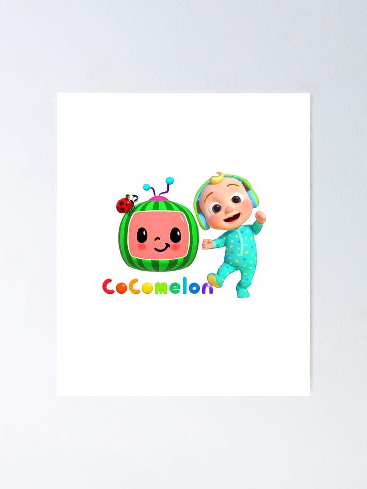 "Cocomelon Nursery Rhymes" Poster for Sale by cynthyaart | Redbubble