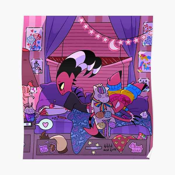 "Blitz comfort corner" Poster for Sale by Alienali-Art | Redbubble