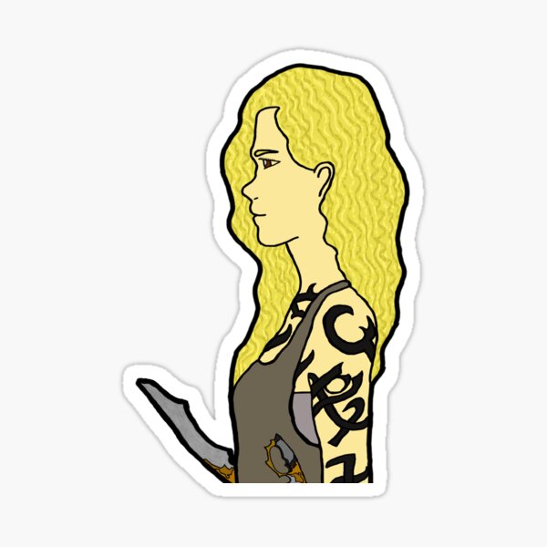 "Shadowhunters Emma Carstairs. The dark artefacts. " Sticker by ...