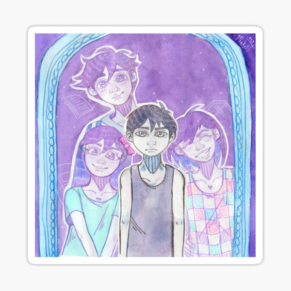 "A Floating Mirror OMORI" Sticker for Sale by maketpng | Redbubble