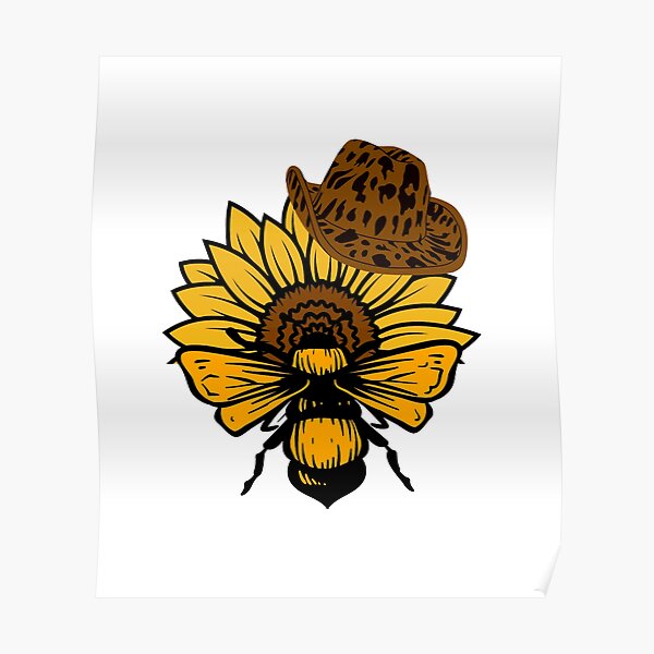 "BEE HAW, Cowboy Bee, Funny Western, Funny Bumble Bee Cowboy Meme ...