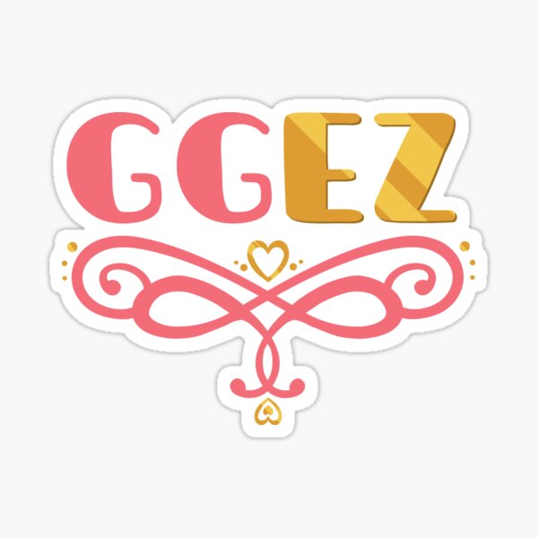 Ggez Stickers | Redbubble