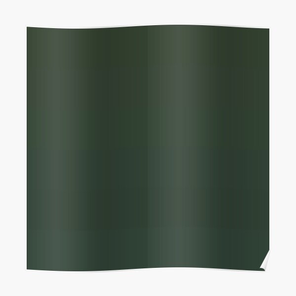 "Hunter Green Gradient #1 | Beautiful Gradients" Poster for Sale by ...