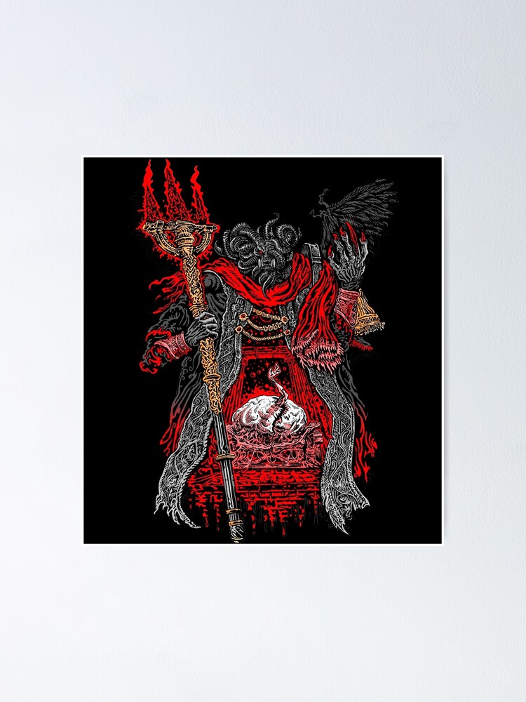 "Mohg, Lord of Blood" Poster for Sale by inkomodo | Redbubble