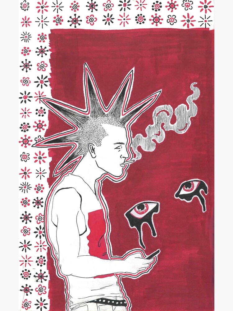 "Liberty Spikes" Sticker for Sale by mindlessss | Redbubble