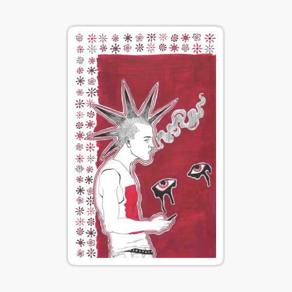 "Liberty Spikes" Sticker for Sale by mindlessss | Redbubble