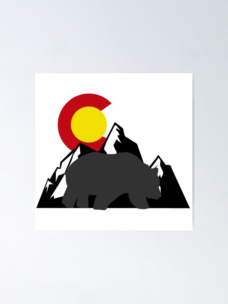 "Colorado bear" Poster for Sale by LinconZ | Redbubble