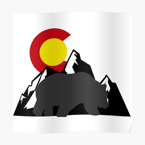 "Colorado bear" Poster for Sale by LinconZ | Redbubble