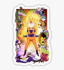 Dragonball Z: Stickers | Redbubble