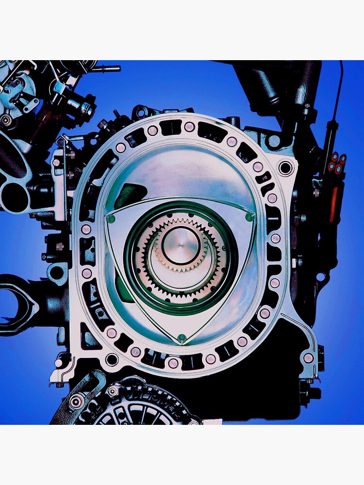 "13b dew - the rotary beast" Sticker for Sale by shanilhasantha | Redbubble